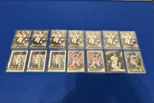 Ben Rice Rookie 14 Card Lot, Chrome, 1st Bowman, Topps, New York ...