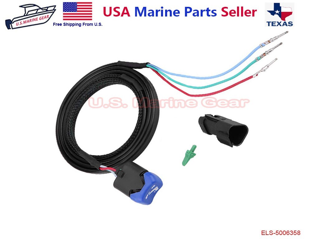 Us Marine Control Box Parts Boat Throttle Remote Control Box OMC.