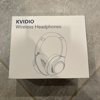 KVIDIO WH201A Black Wireless Bluetooth Headphones | eBay