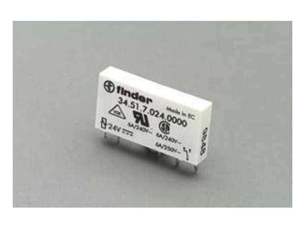 Finder MINIATURE PCB MOUNT RELAY 15.5x28x5mm Single Contact- 12VDC Or ...