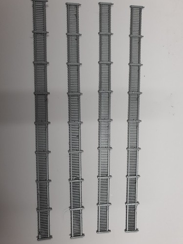 N Gauge Fence 10 Pieces scale 6FT Model Railway Fencing | eBay