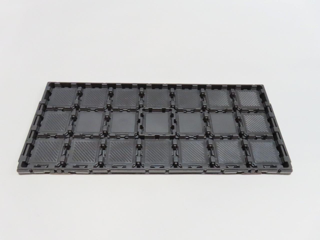 LOT OF 100 X INTEL I SERIES & 775 PROCESSOR CPU TRAY HOLDER PACKAGING ...