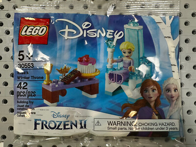 Lego 30553 Disney Frozen Elsa’s Winter Throne Polybag New Sealed ...