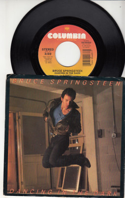 BRUCE SPRINGSTEEN - DANCING IN THE DARK - ORIGINAL 45 WPS - GREAT SHAPE ...