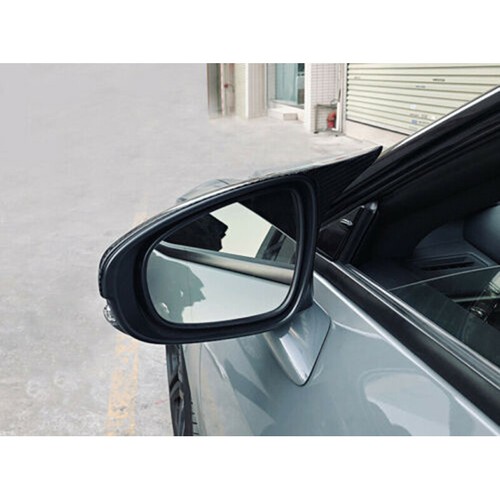 For Lexus IS ES RC CT LS GS Dry Carbon Fiber Ox Horn Rearview Mirror ...