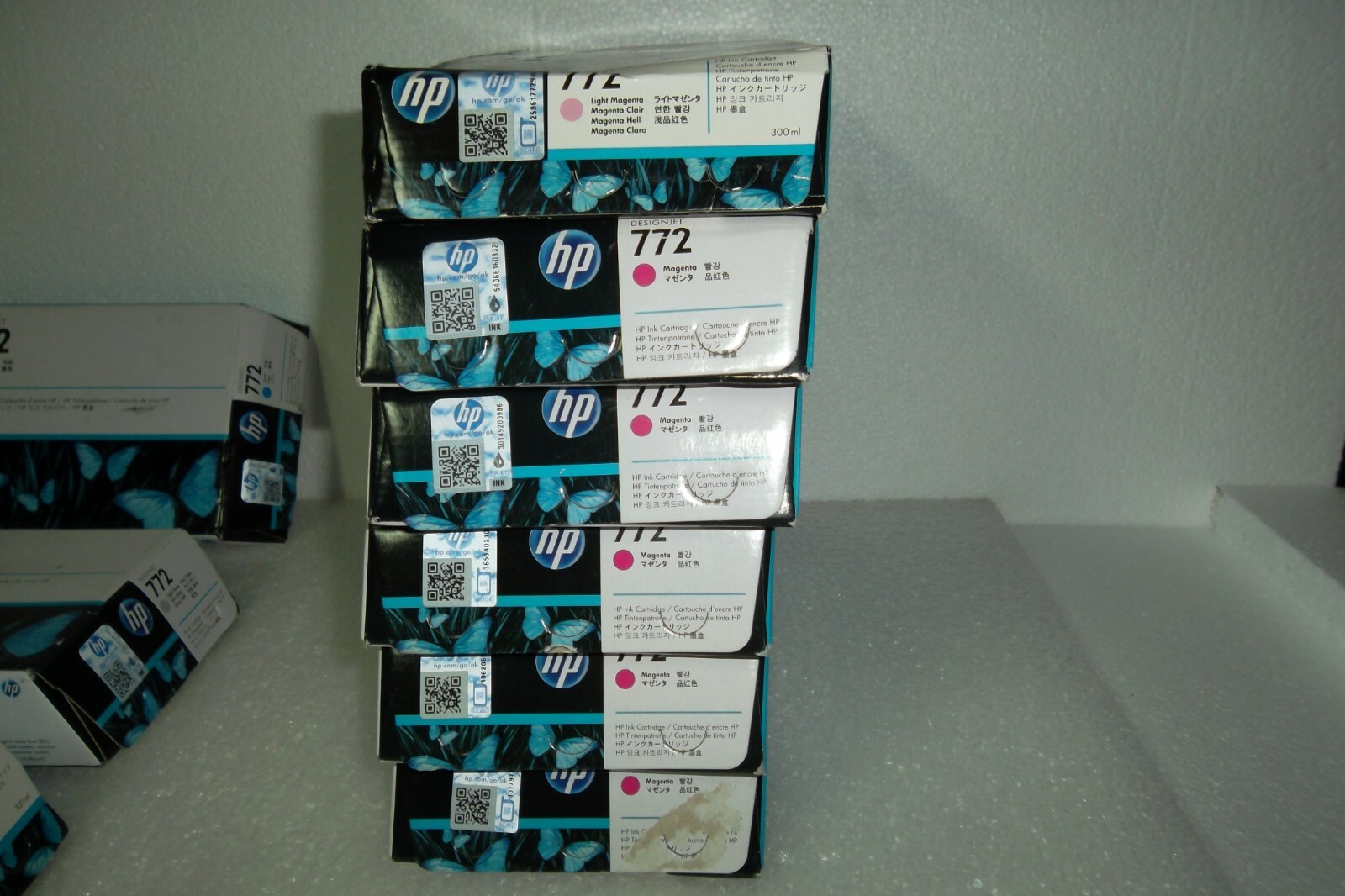 LOT-14 HP DesignJet 772 Ink Cartridge CN629A CN631A CN636A CN633A ...