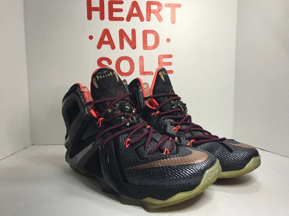 Lebron 12 Red Gold