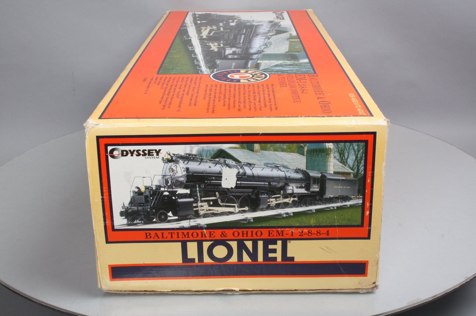 Lionel 6-28051 Baltimore Ohio EM-1 2-8-8-4 O Scale Steam Locomotive for ...