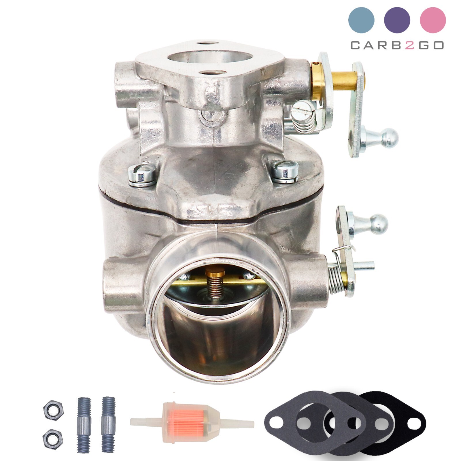 REEDMORAL Carburetor for Ford Tractor w/ 134 4 Cyl Engine Marvel ...