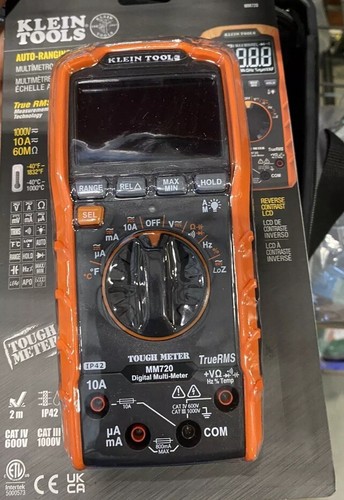 Klein Tools (MM720) Auto-Ranging Digital Multimeter BRAND NEW ...