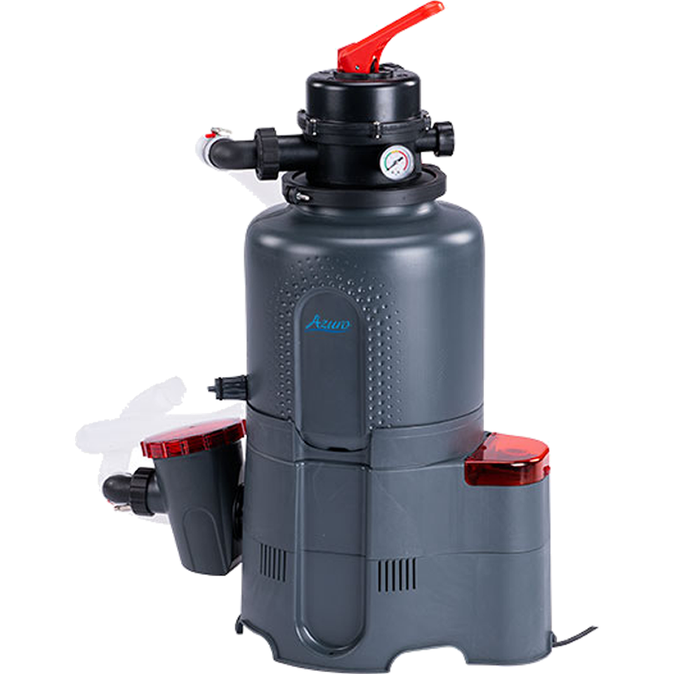 Azuro Deluxe Ø 500 x 120cm Steinoptik Stahlwandpool Schwimmbecken Pool ...