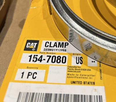 CAT 154-7080 CATERPILLAR NEW GENUINE OEM CLAMP | eBay