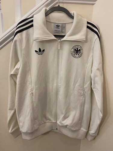 adidas Originals Beckenbauer Soccer Team Germany Track Top White Jacket ...