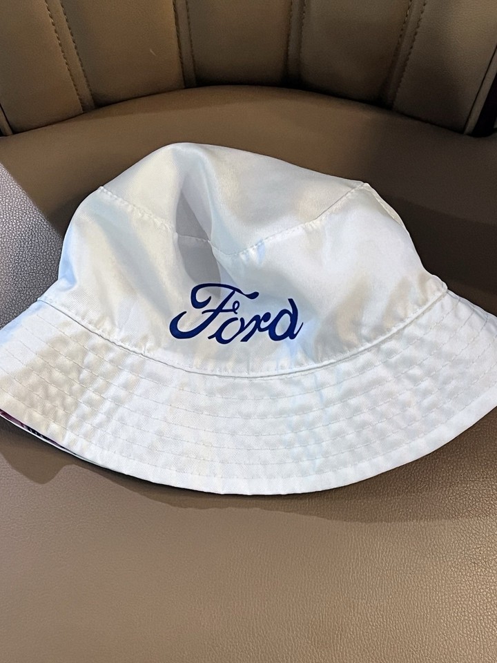 New Ford Bucket Hat, Reversible, White With Logo & Colorful With Cars ...