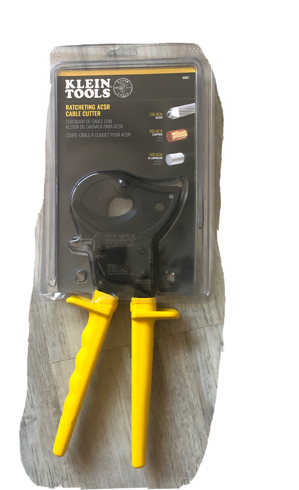 Klein Tools 63607 Ratchet Cable Cutter for sale online | eBay