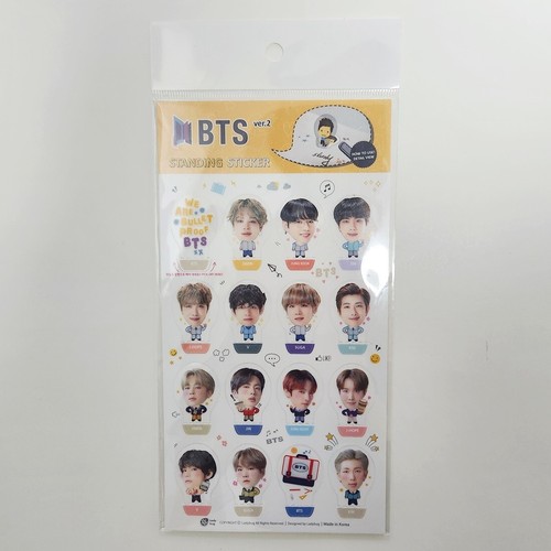 BTS Standing Photo Sticker V Jungkook Suga Jimin kpop Hot New LIMITED ...