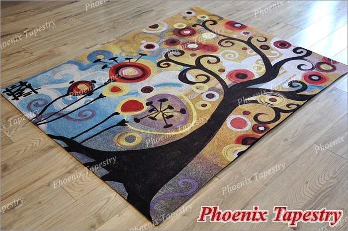 LARGE June Tree Fine Art Tapestry Wall Hanging Tree of Life Cotton 100% ...