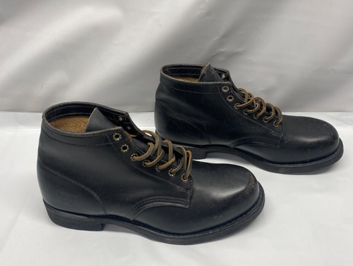 Frye Men's Prison Lace-Up Boot - Black - 9.5 | eBay