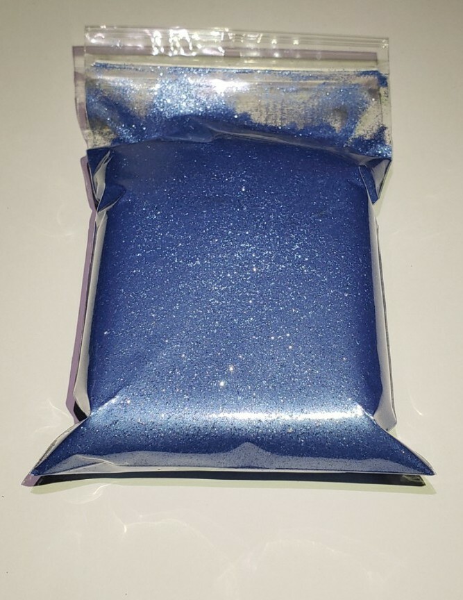 1/2 Pound Premium Periwinkle Metal Flake .015" Automotive Paint ...