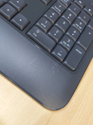 Logitech K540 Wireless Keyboard + M325 Mouse w/Reciever Dongle Tested ...