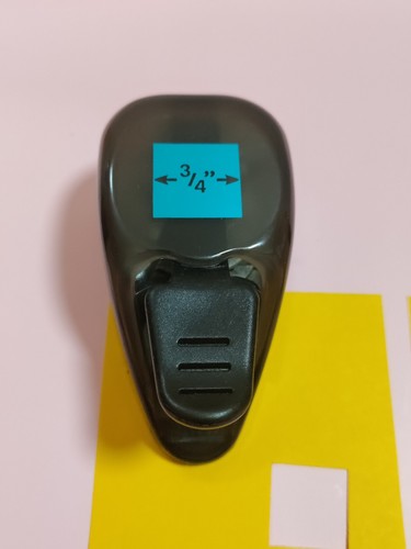 Set Of 3 Square Paper Punch Size 3/4, 5/8, And 1/2 | eBay
