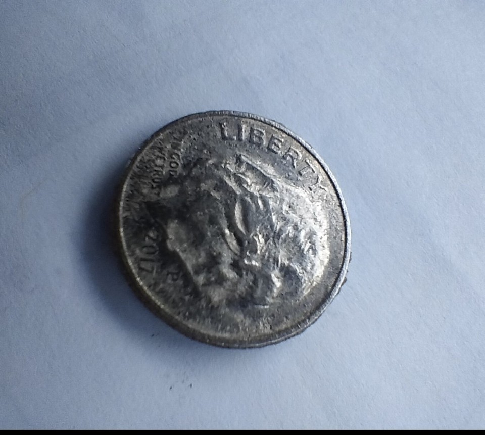 2017 Roosevelt Dime-P-Multiple Front face Error Coin | eBay