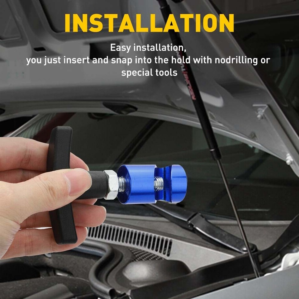 Car Lift Support Clamp Hood Holder Support Clamp Tool Durable Aluminum ...