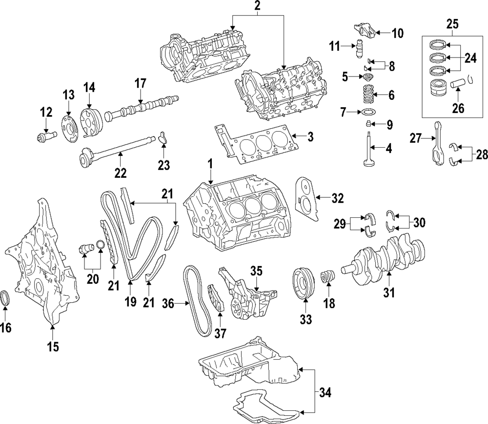 Mercedes-Benz 2720500478 Genuine OEM Factory Original Control Valve ...