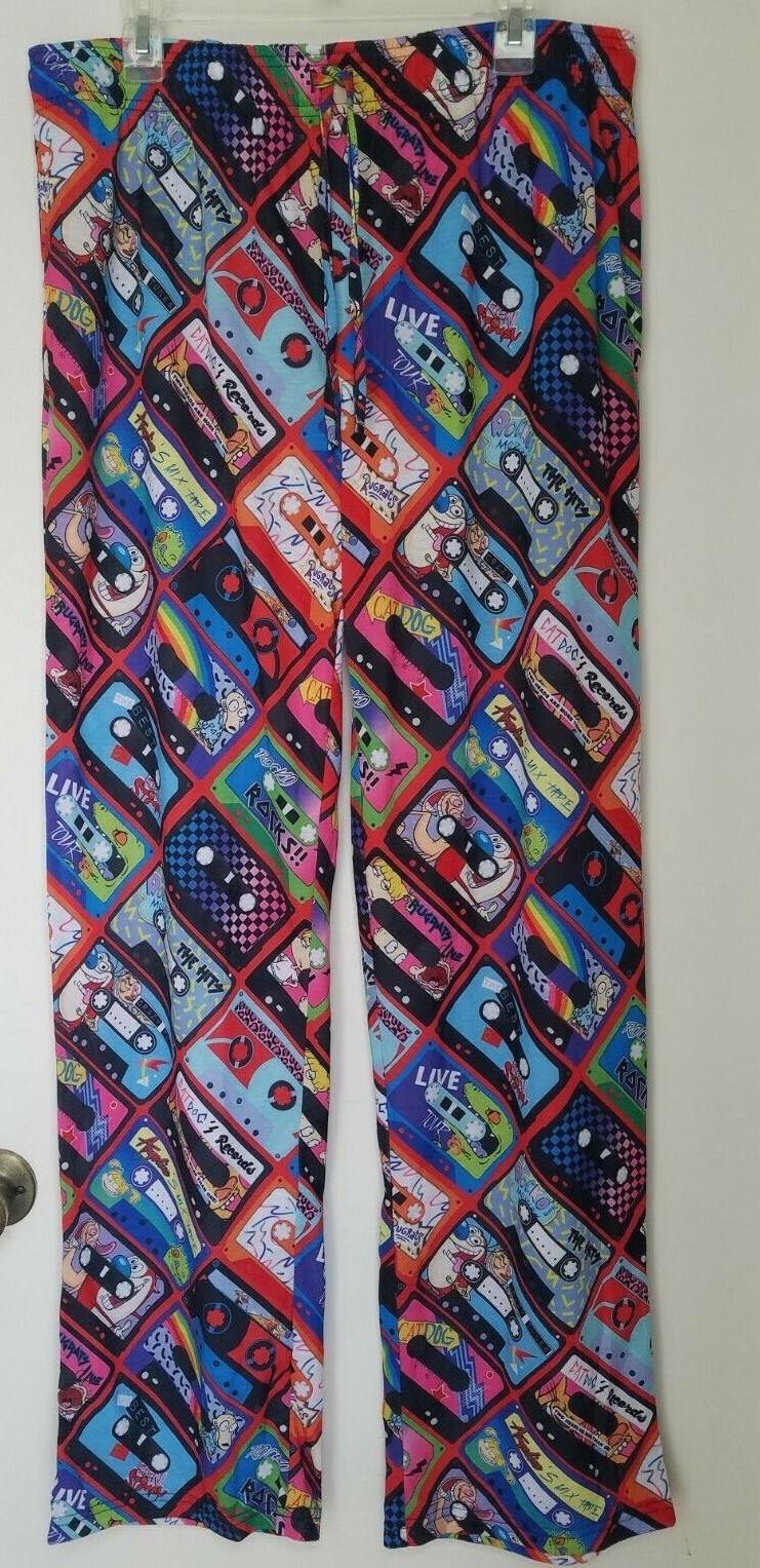 Nickelodeon Multicolored Pajama Cartoon Pants With Dr… - Gem