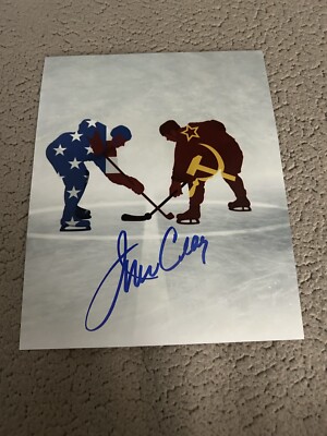 1980 TEAM USA Hockey JIM CRAIG Signed 8x10 Photo AUTOGRAPH 1 | eBay