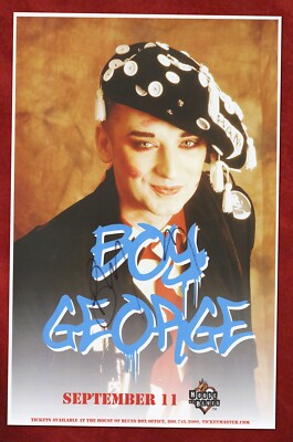 Boy George autographed poster 2008 | eBay