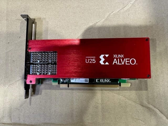 02JK822 NEW THINKSYSTEM XILINX ALVEO U25 25GBE SFP28 2-PORT PCIE FPGA ...