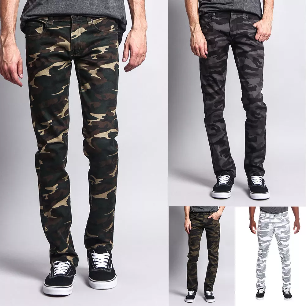 Slim fit store camouflage pants Slim fit store camouflage pants