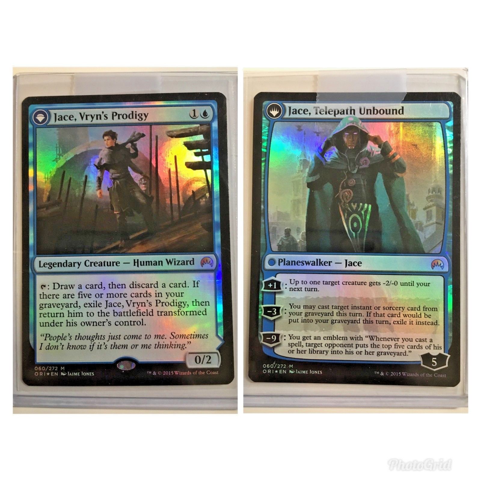 MAGIC THE GATHERING Origins JACE VRYN'S PRODIGY/JACE, Telepath Unbound ...
