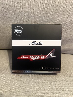 Gemini Jets 1:200 Alaska Airlines E175 "Go Cougs" N661QX G2ASA1286 IN ...