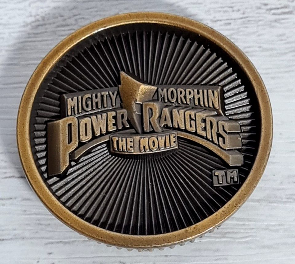 Mighty Morphin Power Rangers The Movie Legacy Ninjetti Coin Ape Red ...