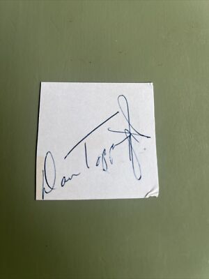 Dan Topping Jr autograph auto signed Yankees | eBay