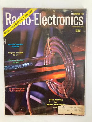VTG Radio-Electronics Magazine September 1959 Versatile Transistor ...