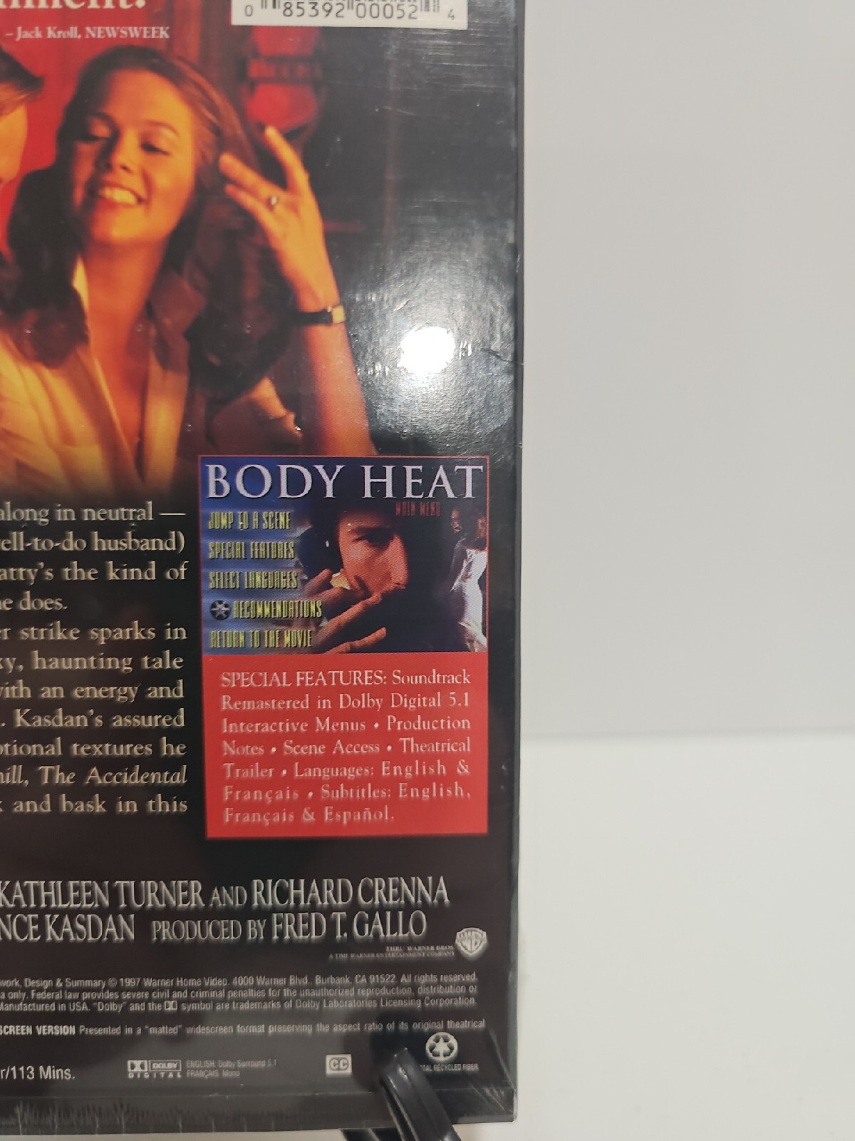 Body Heat (DVD, 1997) for sale online | eBay
