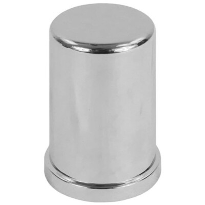 30MM Chrome Plastic Tall Top Hat Nut Cover | 6 Month Warranty
