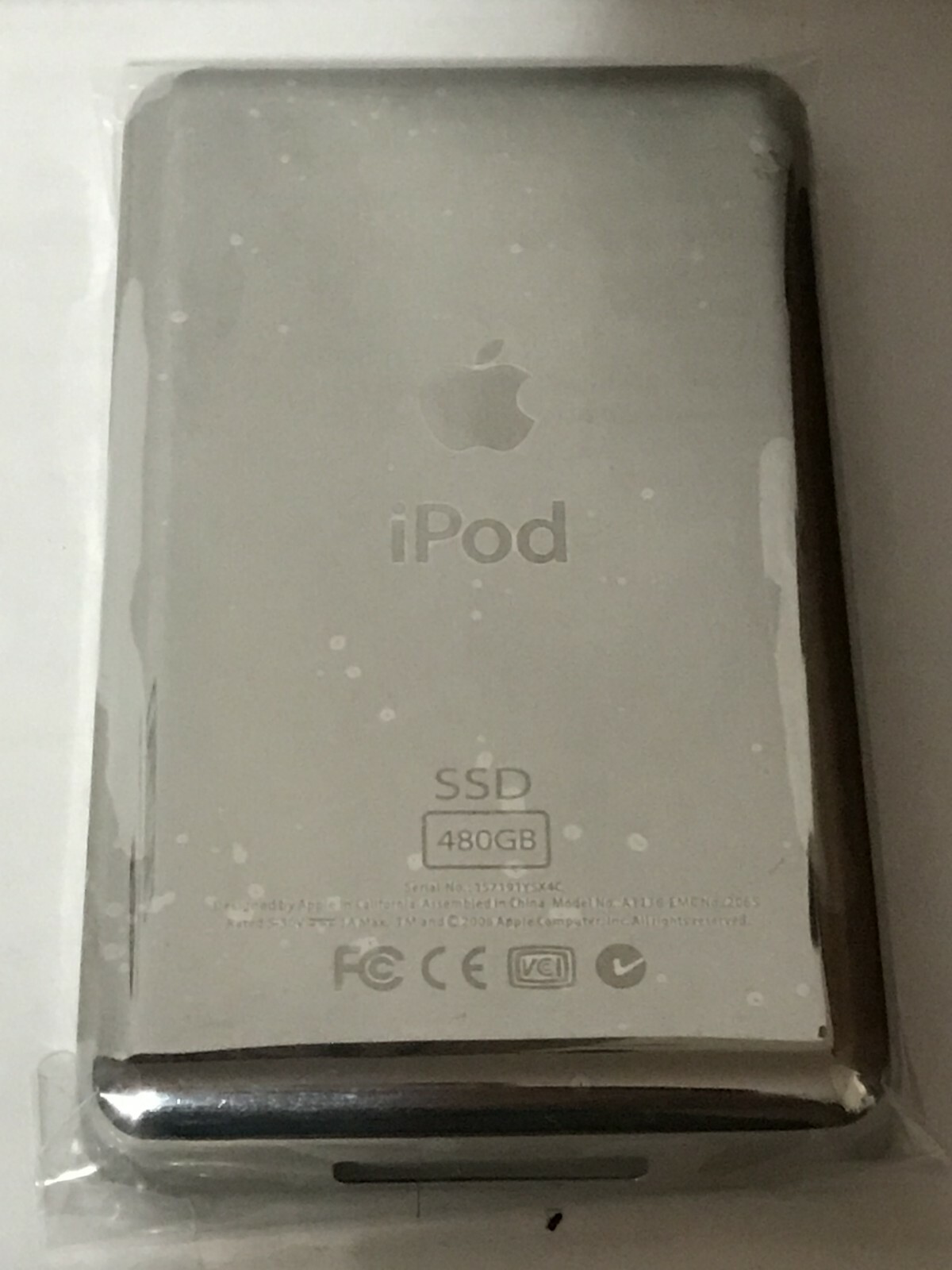 New Custom Back Cover for iPod Classic Video A1238 A1136 Rear Panel 5th ...