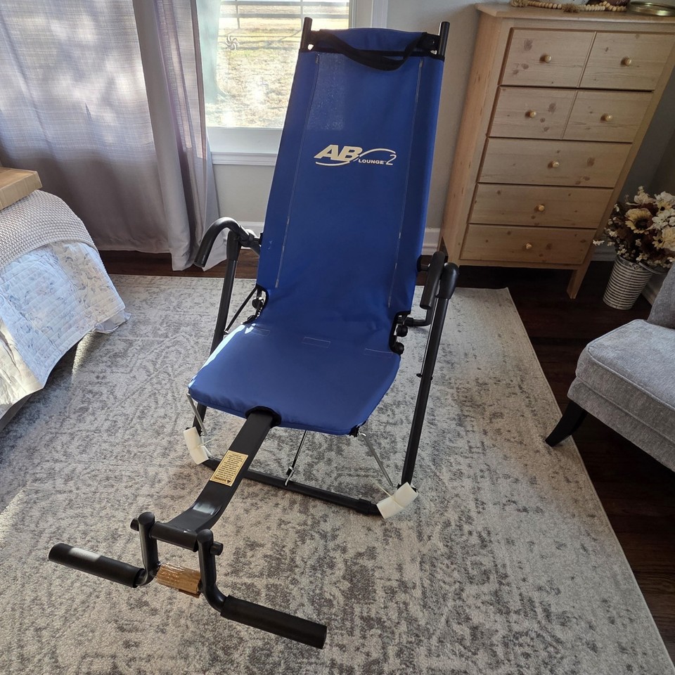 AB Lounge 2 Abdominal Workout Fitness Exerciser Lounger Chair ABS ...