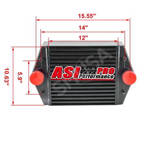 Aluminum Intercooler Fit Can-Am Maverick X3 Turbo 2020 2021 2022 2023 ...