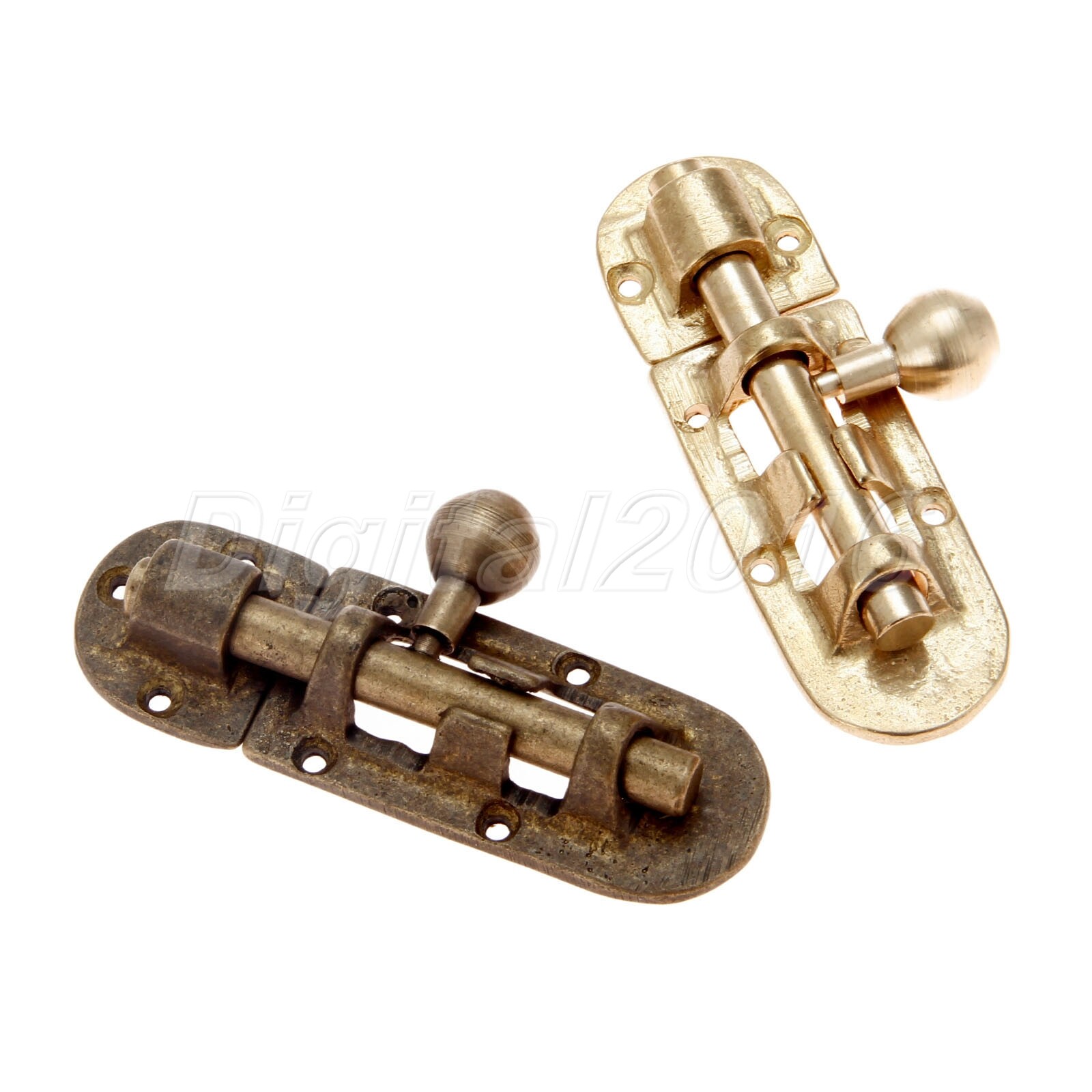 Fashion Brass Door Bolt Fastener Slide Latch Home Window Gate Guard ...