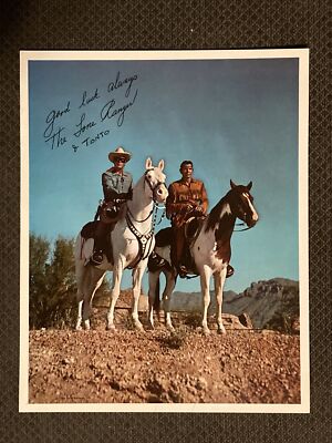 The Lone Ranger - Tonto -- Original 1950’s Color Movie Photo - Clayton ...