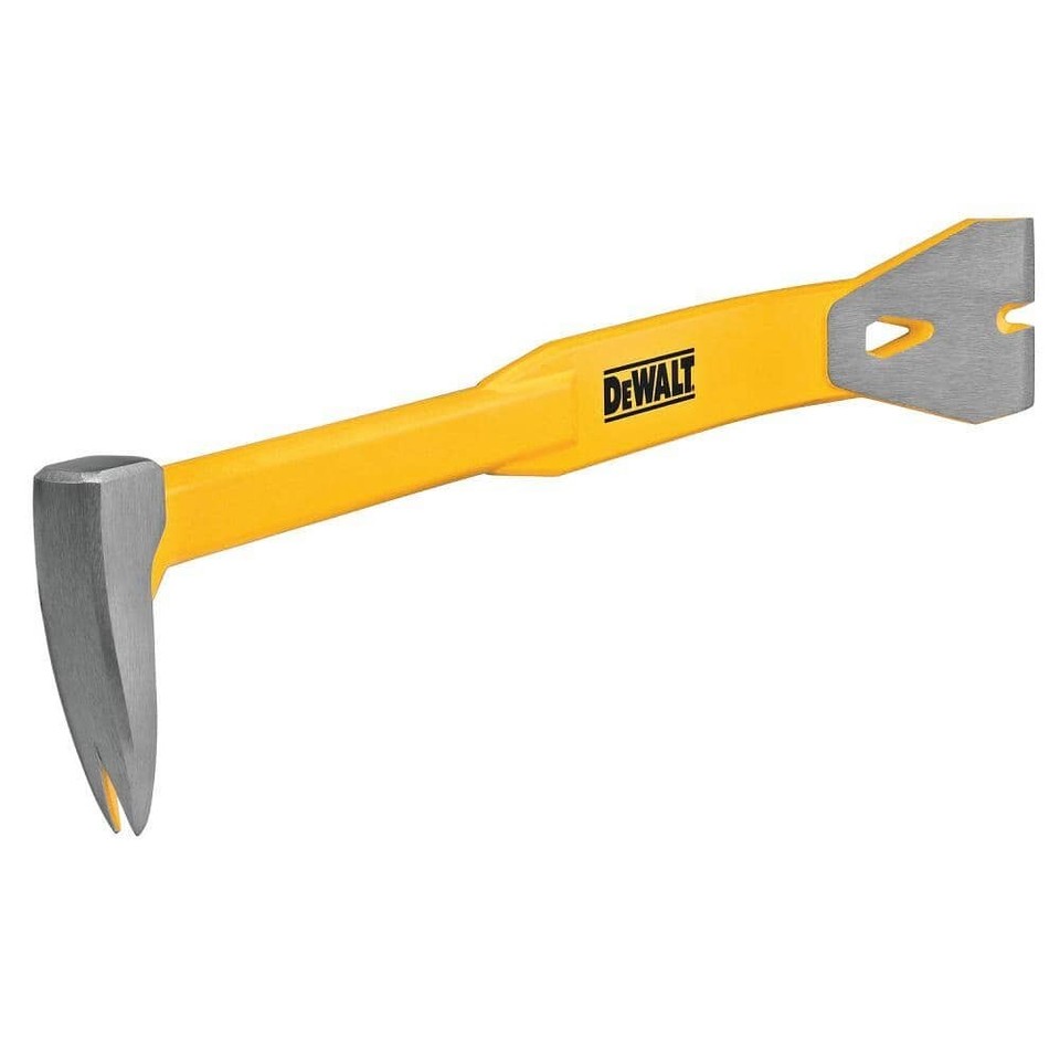 DEWALT 18 in Precision Pry Bar, 2-in-1 tool featuring a precision claw ...