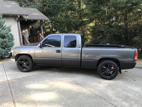 Chevrolet Silverado Avalanche Rear MOULDED Splash Mud Guards 19213393 ...