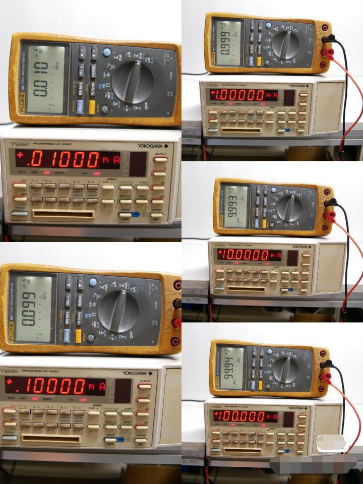 YOKOGAWA 7651 Standard high-precision DC voltage current source Rear ...