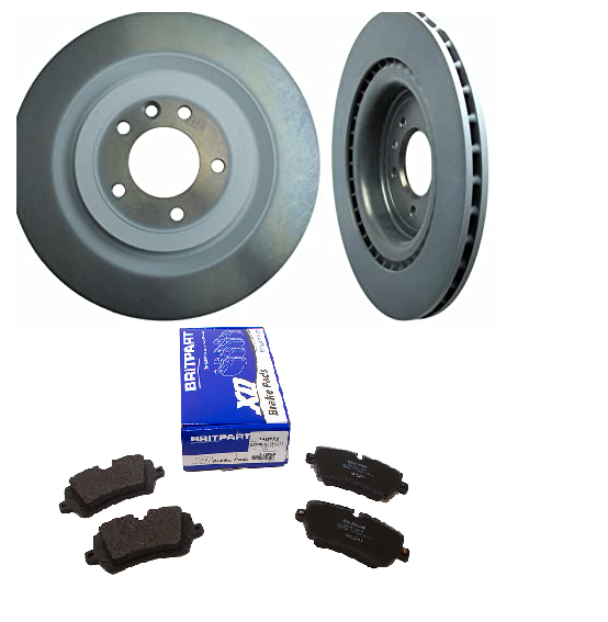 Range Rover L405 2013-17 Rear discs and pads L033303 LR079910 | eBay