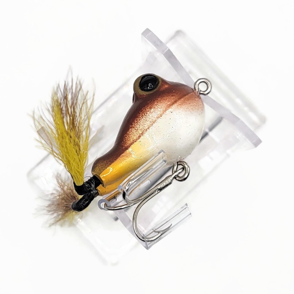 Vintage Arbogast Wooden Joe Messinger Fly Rod Frog Fishing Lure in ...